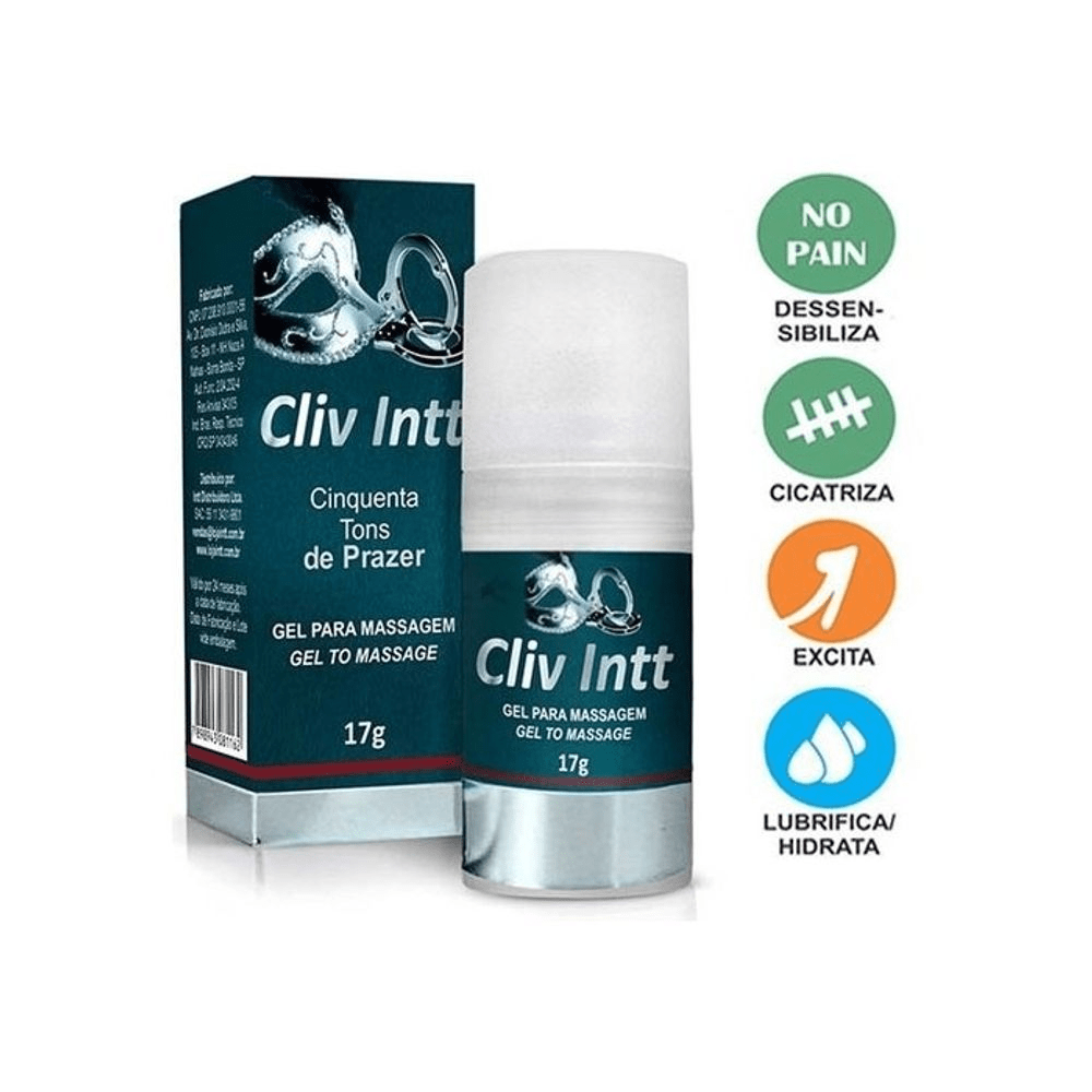 Atacadão Brasil Distribuidor Cliv Tons De Prazer Gel Anestésico Anal